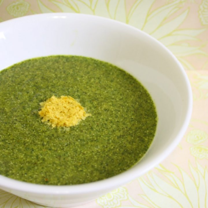 Spinach and Kale Monster Soup - The Viet Vegan
