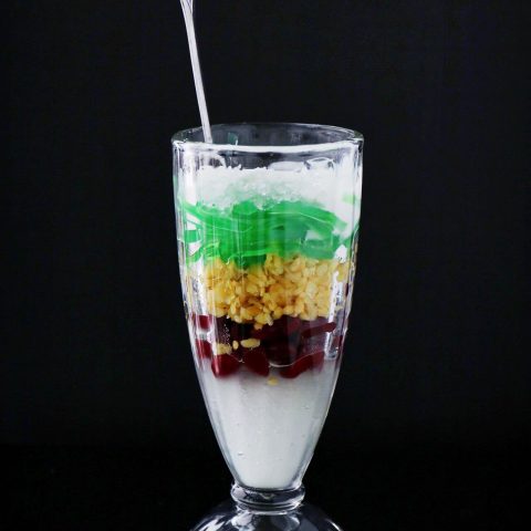 Chè Ba Màu - Vietnamese Three Colour Bean Dessert - The Viet Vegan