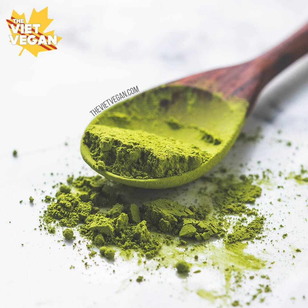 Vegan Matcha Latte & Matcha Lemon Mint Iced Tea - The Viet Vegan