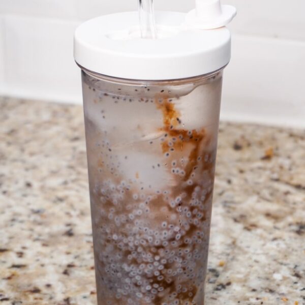 Basil Seed Drink - Nước hột é đười ươi - The Viet Vegan