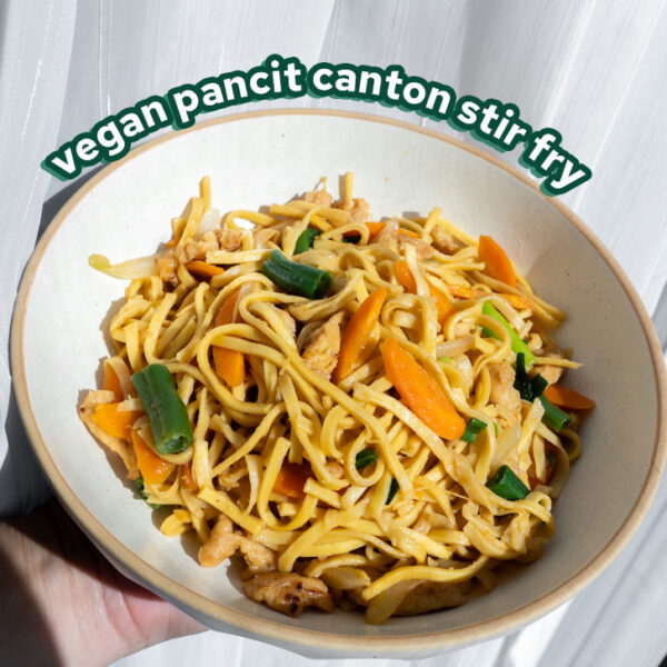 Vegan Pancit Canton Stir Fry - The Viet Vegan